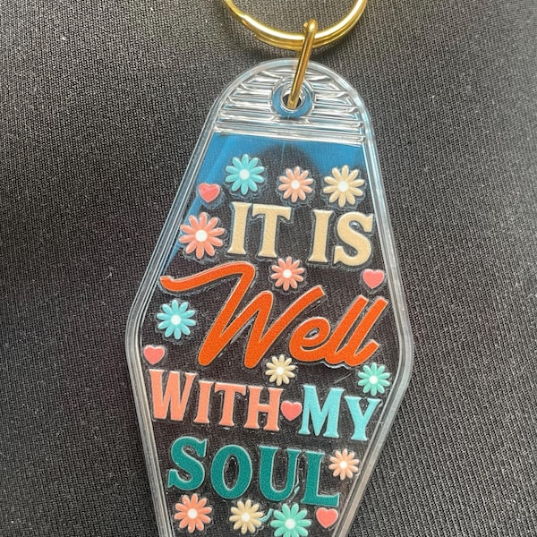 Christian Keychains (motel Style) - Etsy