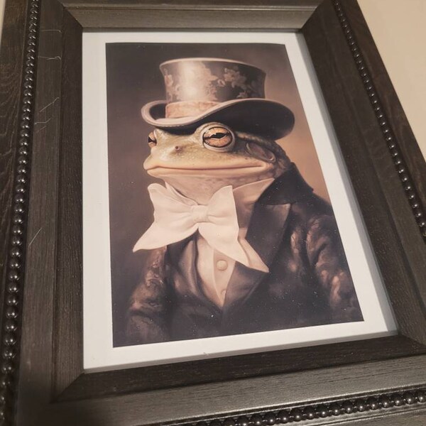 Sir Toad PRINTABLE Wall Art | Regency Clothing, Vintage Aesthetic, Mr ...
