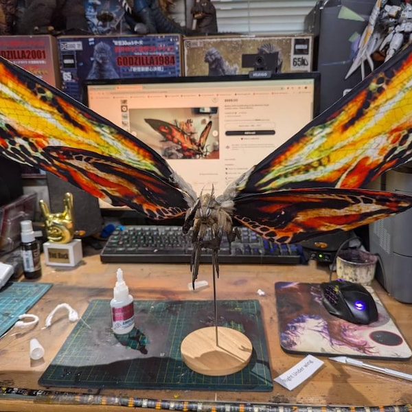 Mothra 2019 Godzilla King of the Monsters Large Realistic Statue ...