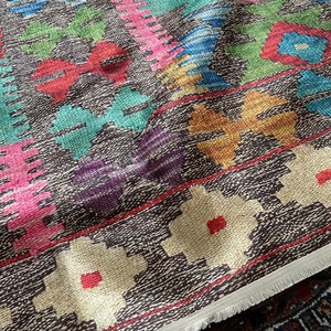 Turkish Beige Rust Orange Rug Medallion Vintage Style 8 X 10 | Etsy