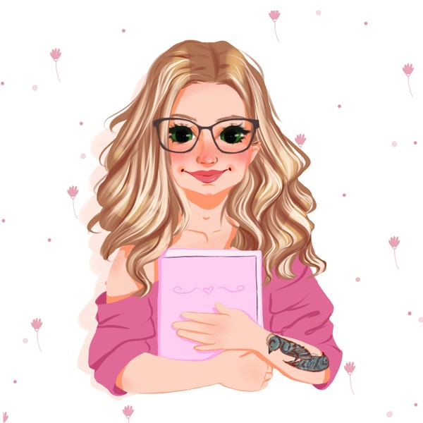 Custom Portrait Cartoon,cartoon Portrait From Photo,avatar,profile ...