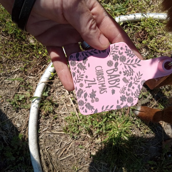 Reminder Tag, Reminder Bracelet, Turn off the Water, Cow Tag Bracelet ...