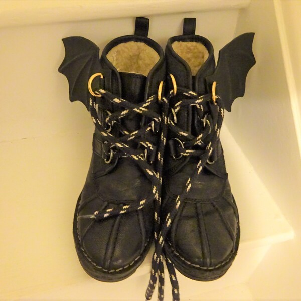 Boot Wings, Bat Wings for Shoes and Skates, Skate Accessories, Cosplay ...