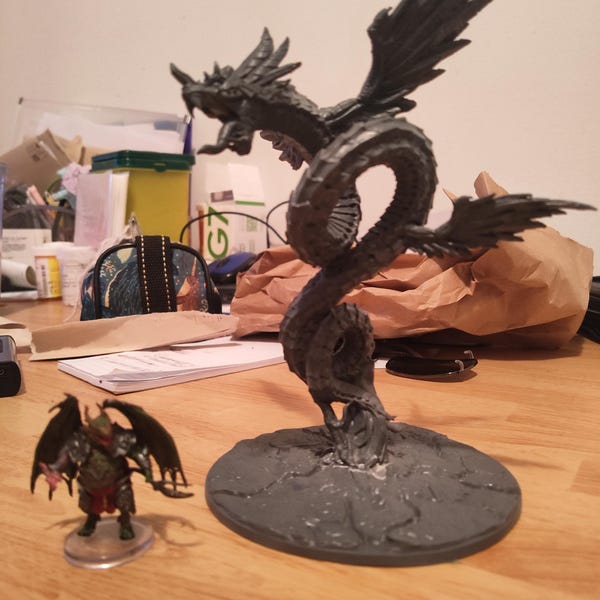 Couatl Snake Serpent V2 | Premium 3D Printed Fantasy Tabletop ...