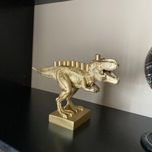 Dinosaur Menorah - Etsy
