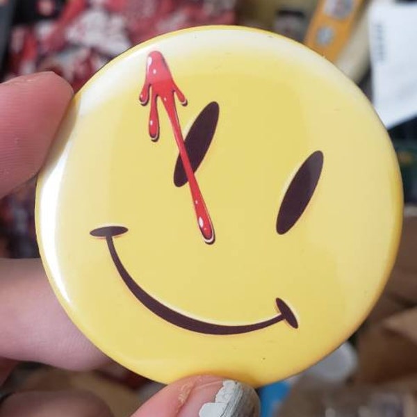 Watchmen the Comedian Button, Magnet, or Keychain - Etsy