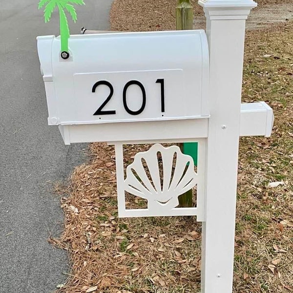 4 Inch Modern Plastic House Numbers Letters - Etsy