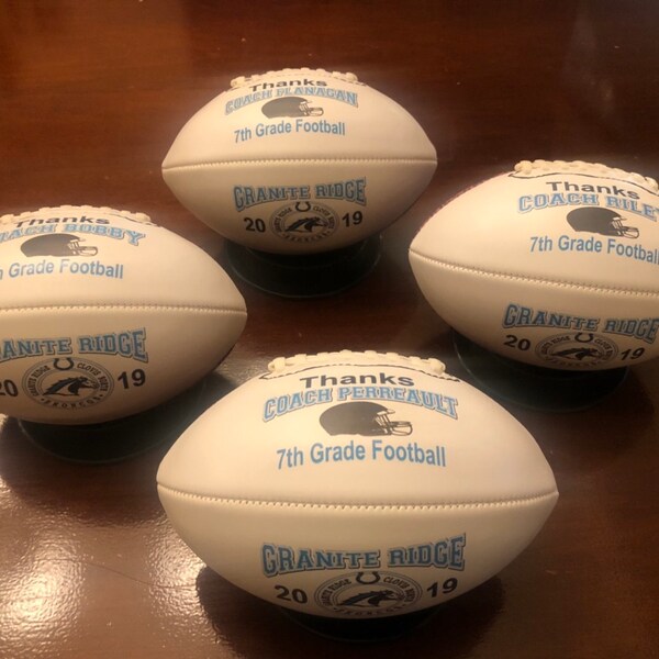 Personalized Custom Mini Volleyballs for Coaches' Gifts, Senior Gifts ...