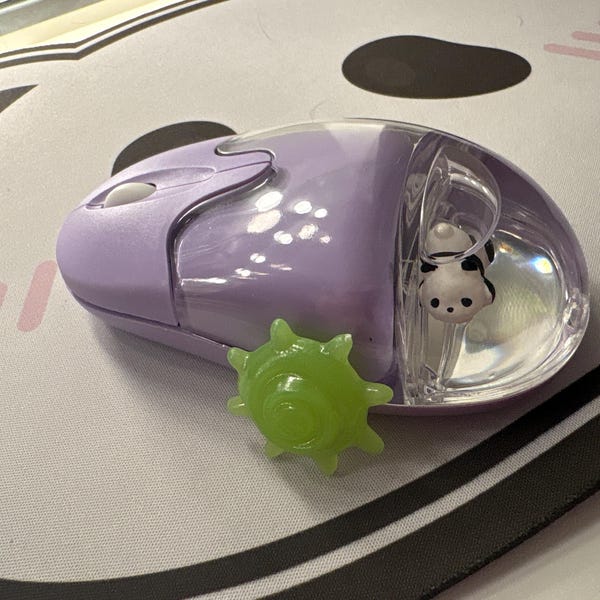 Penguin Aqua Mouse – Frutiger Aero Y2K - Etsy