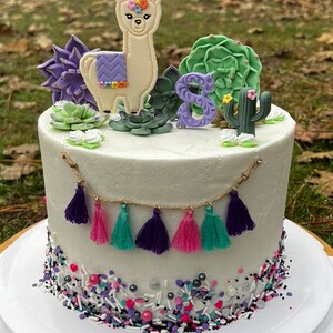 Banner Ribbon Fondant Cake Decoration Toppers Banner Cake - Etsy