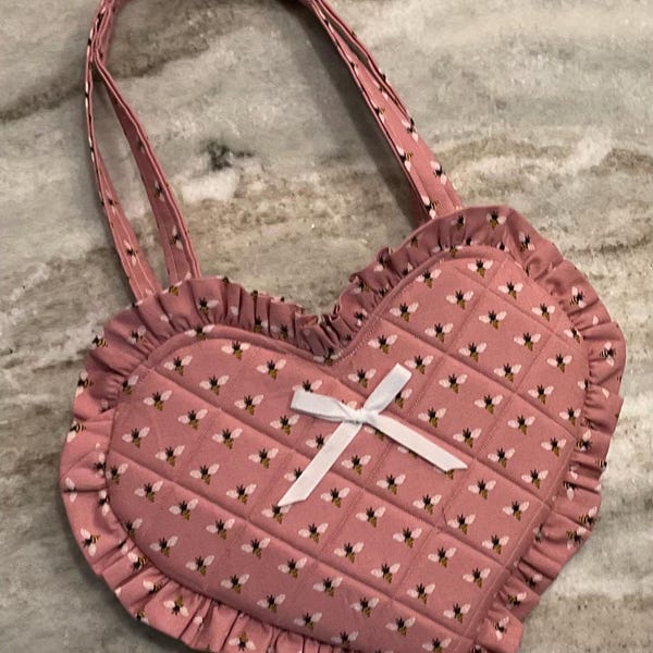 Heart Shaped Purse Pattern - Etsy