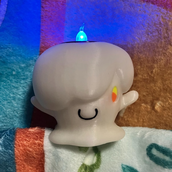 GLOWS in the Dark! Pokemon Litwick Twinkling Light-up Candle Figurine ...