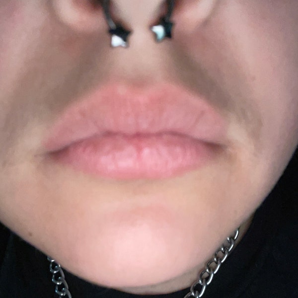 16G Stardust Septum Ring/daith Earring/septum Piercing/cartilage Hoop ...