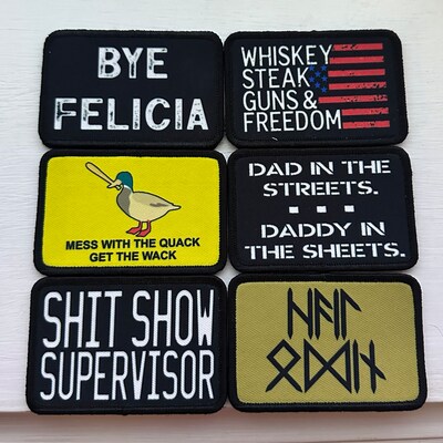 Psycho Smile Wojak Creepy Meme 2x3 Morale Patch With Hook and Loop ...