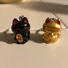 Cat Lucky Cat Good Fortune Keychain Kawaii - Etsy