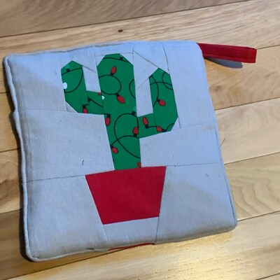 CACTUS 1 Paper Pieced Block Pattern in PDF - Etsy
