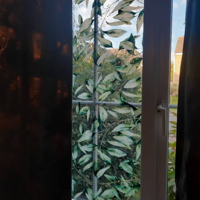2x Eucalyptus Plant Window Decal Corners Reusable Static - Etsy
