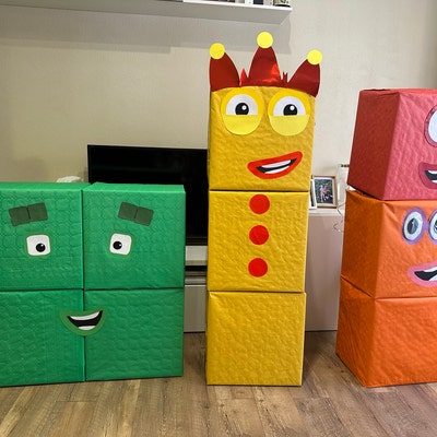 Numberblocks Glasses 7 Party Favor/photo Prop Svg, Png - Etsy