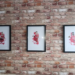 Rasmus Hojlund 2023/2024 Home Kit Poster Print - Etsy