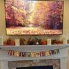 As Seen in HGTV Magazine, Happy Fall Banner, Happy Fall Sign, Fall Home ...
