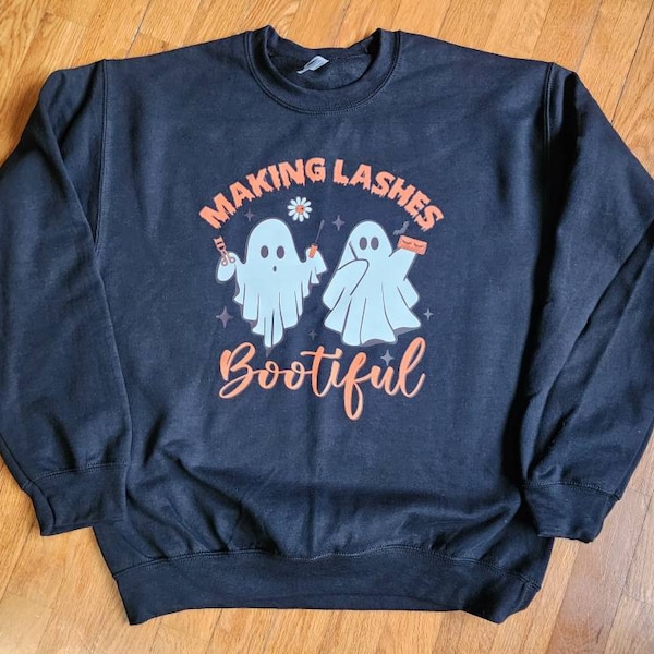Making Lashes Bootiful Svg, Boojee Ghost Svg, Bootiful Halloween ...