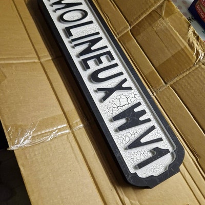 Lovely Rustic Wooden Storage Box With WHITE HART LANE 1899-2017 Makes a ...