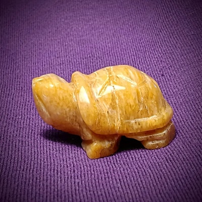 Rutilated Quartz Crystal Turtle Mini Golden Rutile Quartz Natural ...