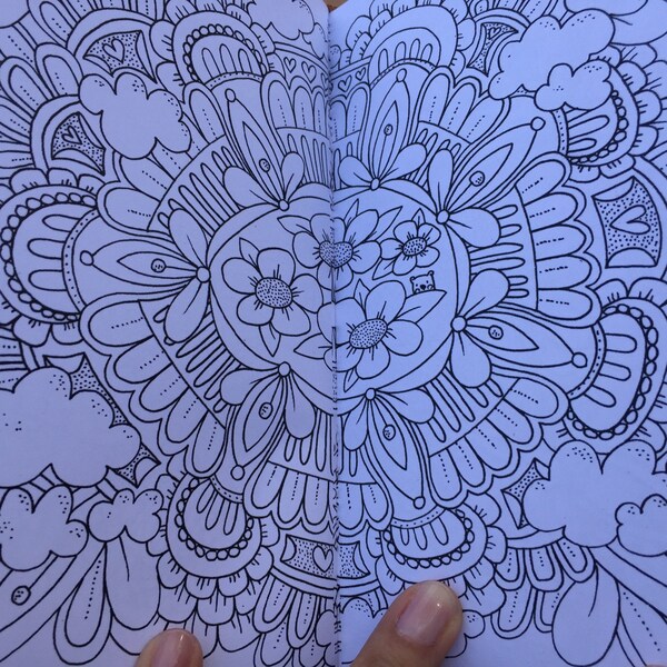 COLORING BOOK Volume 2 - Traveler's Notebook Insert 5 Sizes - Etsy