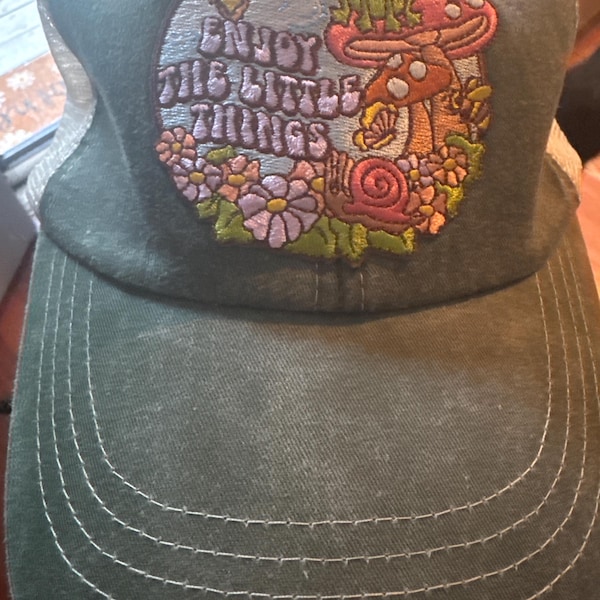 Baseball Trucker Hat With Embroidered Patch - Your Choice of Patch ...