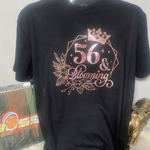 56 and Fabulous SVG, 56th Birthday, 56 Fabulous Cut File, 56th Birthday ...