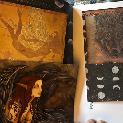 ATC / Pocket Letter Paper Backgrounds 18 Pieces - Etsy