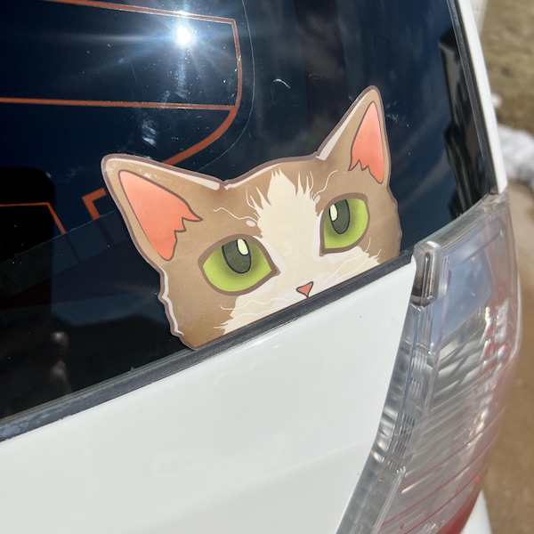 Cat-cute-matte Sticker - Trap Neuter Return - TNR Support - Snip 'em ...