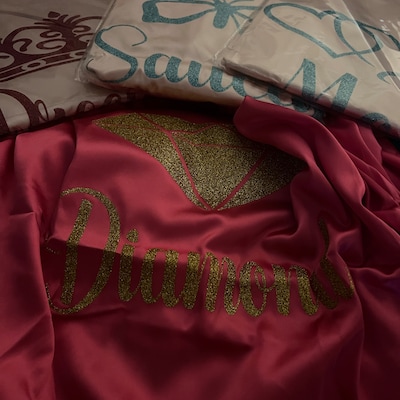 Front & Back Personalized Robes for Women, Add Text, Symbol or Monogram ...