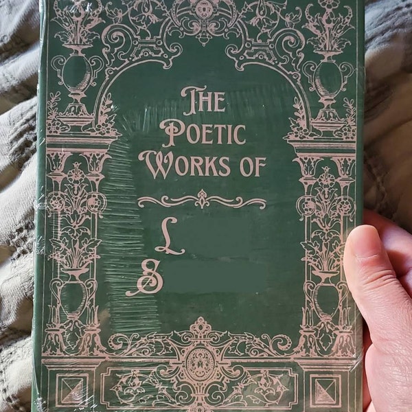 Personalized Poetry Journal | Custom Notebook for Poet | Hardcover ...