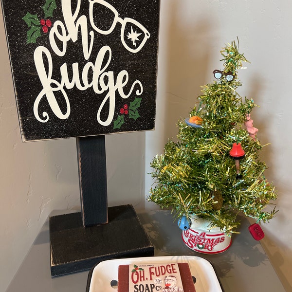 Oh Fudge! Soap Bar WRAP Inspired by Holiday Classic Movie "a Christmas ...