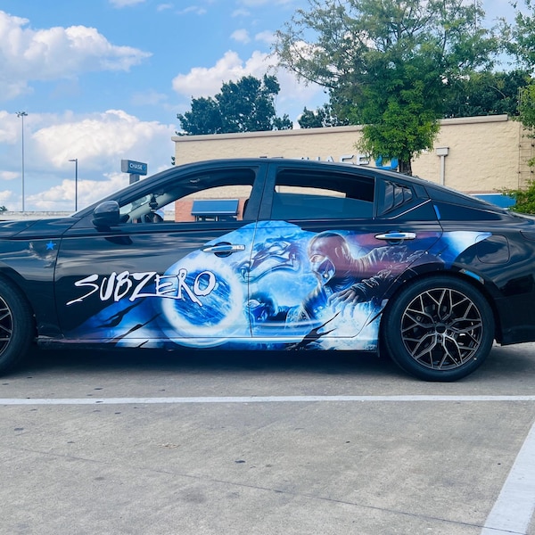 Sakura Cherry Blossom Car Livery, ( Japanese Oni Demon: Grey, Red ...
