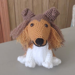 Rough Collie Amigurumi Crochet Pattern - Etsy
