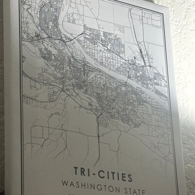 Manchester Map Print Poster Canvas England Map Print Poster - Etsy