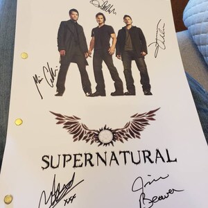 The Vampire Diaries Pilot TV Script Screenplay With Signatures | Etsy