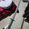 32" Collapsible Retractable Sword Katana Replaceable Blade , 3D Printed ...