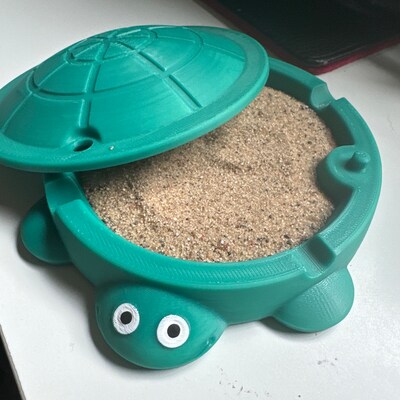Mini Turtle Sandbox/ashtray - Etsy