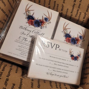 Highland Cow Baby Shower Invitation Bohemian Invitations Rustic Holy ...