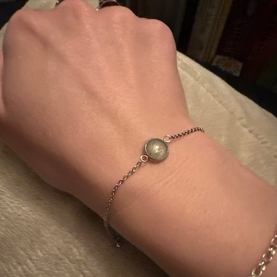 Genuine Real Moon Dust Necklace 925. Sterling Silver Moon Dust Pendant ...