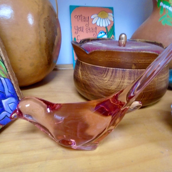 VINTAGE Imperial Glass Azure Blue Cape Cod Divided Spider Handled Dish ...