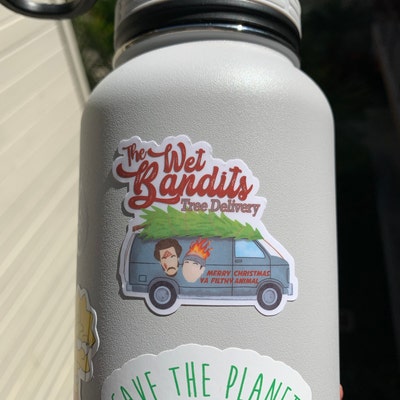 Wet Bandits Sticker, Home Alone Sticker, Christmas Movie Sticker, Funny ...