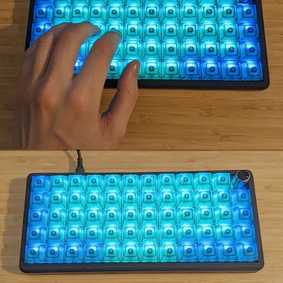 Pabile Corne V3 Hotswap MX Split Ergonomic Mechanical Keyboard Ready to ...