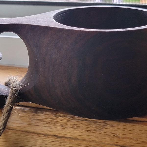 Hand-carved Scandinavian Kuksa Cup and Snack Bowl Set, Eco-friendly ...