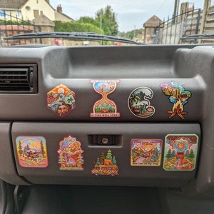 GET A LIFE // Weatherproof Outdoor & Vanlife Sticker // Vinyl - Etsy