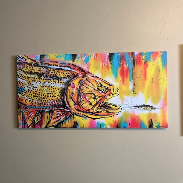 Redfish - on Canvas - Etsy