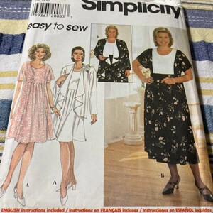 Uncut Simplicity Sewing Pattern 9140 10599 Misses Dress | Etsy